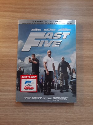 Fast Five (DVD, 2011, Rated/Unrated) Combined Shipping Available ...
