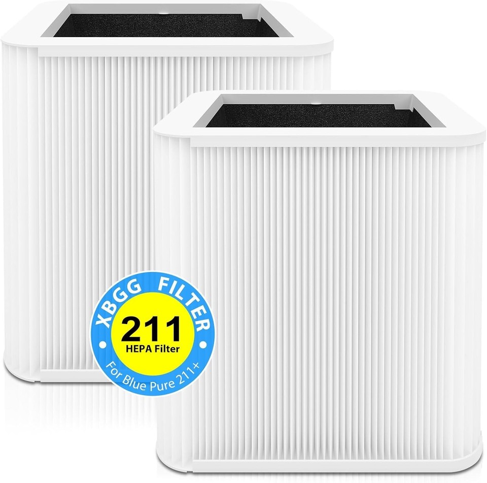 211+ Filter for Blue Pure 211 Air Purifier Series, H13 True Hepa (2 ...