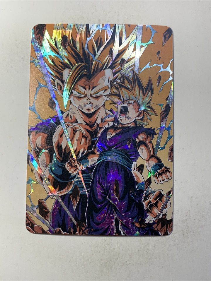 Super Saiyan Gohan Dragon Ball Z ACG DBZ Goddess Anime Card Holo Foil ...