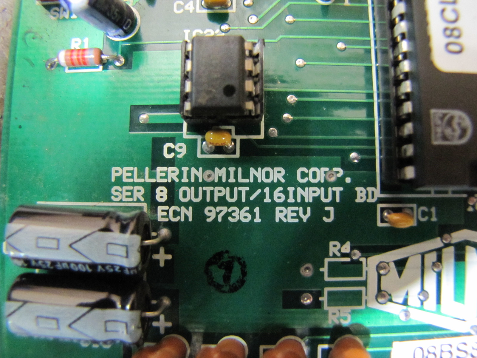 PELLERIN MILNOR SERIAL CIRCUIT BOARD CARD 08BS816BT ECN 97361 REV J | eBay