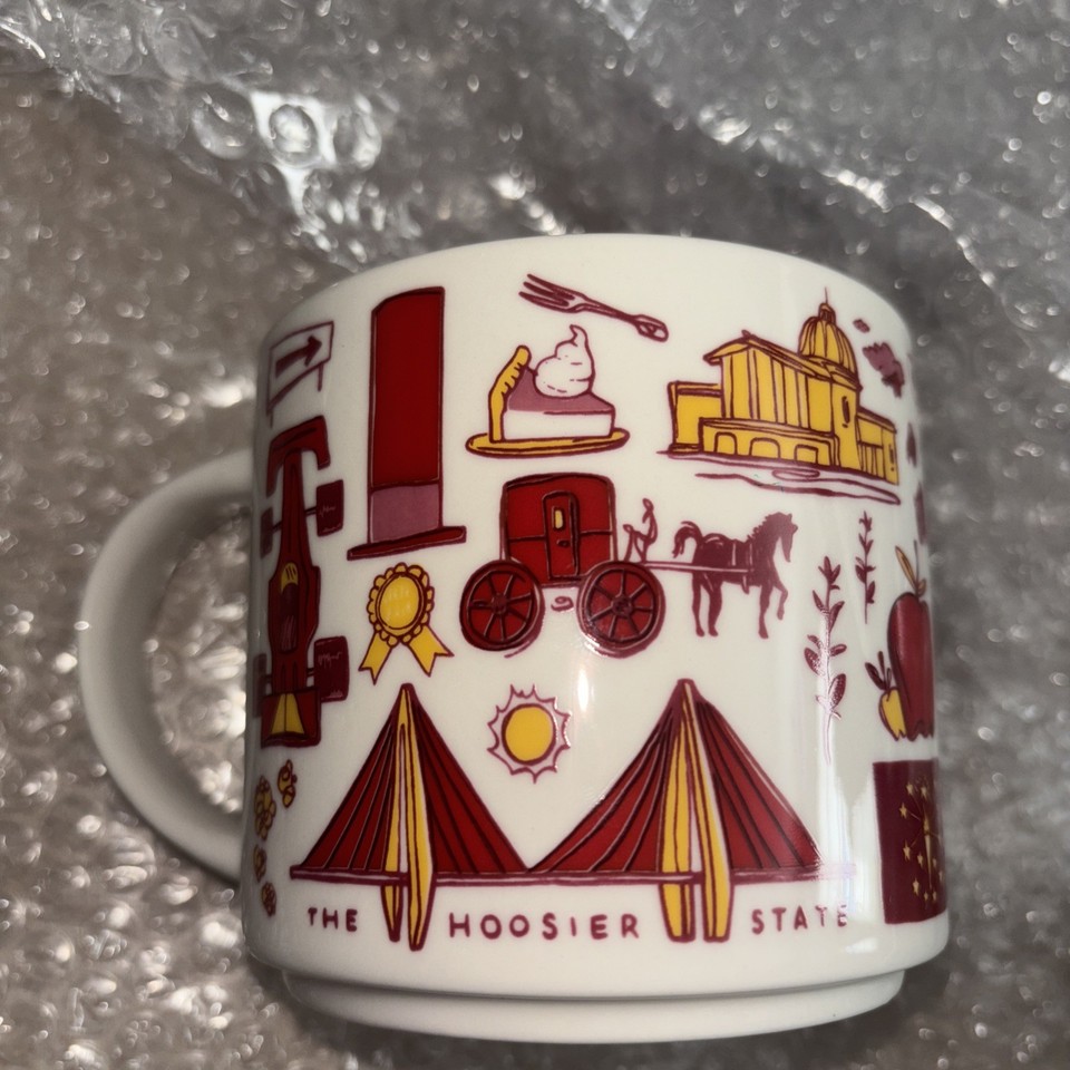Starbucks 2023 Indiana Been There Series Mug 14 Oz Excellent Condition ...