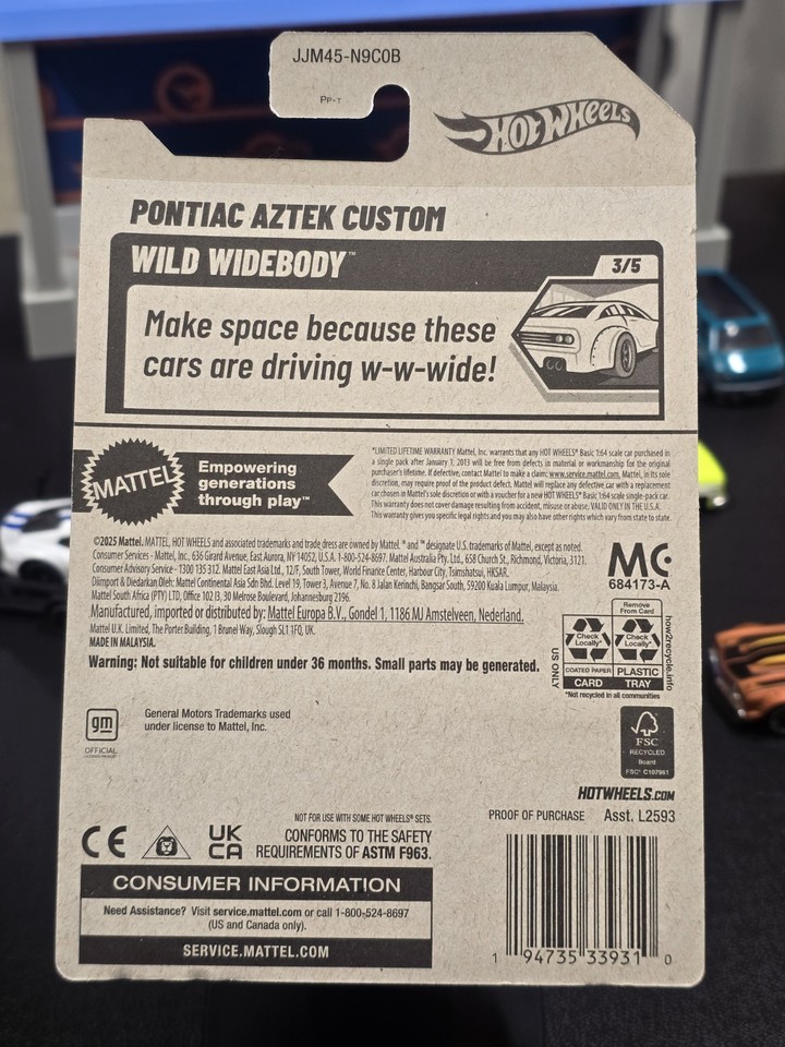 Hot Wheels 2026 Wild Widebody Pontiac Aztek Custom Dollar General ...
