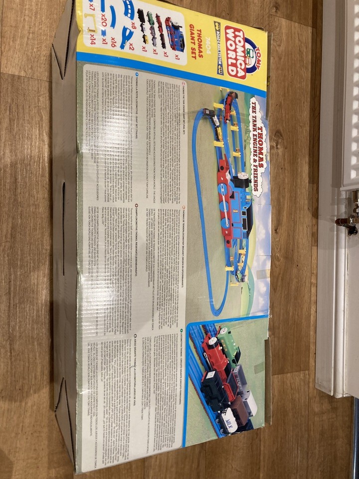 Tomy Tomica World Giant Set 7404 Thomas The Tank Engine & Friends | eBay