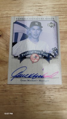 2003 Upper Deck Yankees Signature Series - Autograph #PN-GM Gene ...
