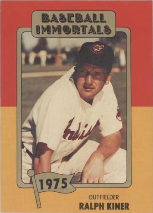 1980-87 SSPC Baseball Immortals - Ralph Kiner #151 for sale online | eBay