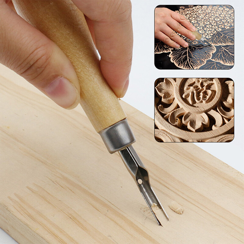 Printmaking Carving Tools Set With 5 Blade Sculpture Tool Accessory Art ...