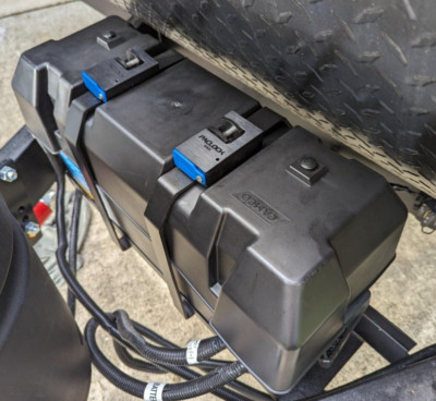 Double Battery Box Safely Store Rv Automotive Marine Battery Corrosion ...