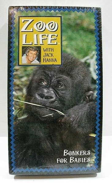 Zoo Life With Jack Hanna VHS Bonkers for Babies 36 Minutes Color 1995 ...