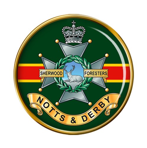 Sherwood Foresters, British Army Pin Badge | eBay UK