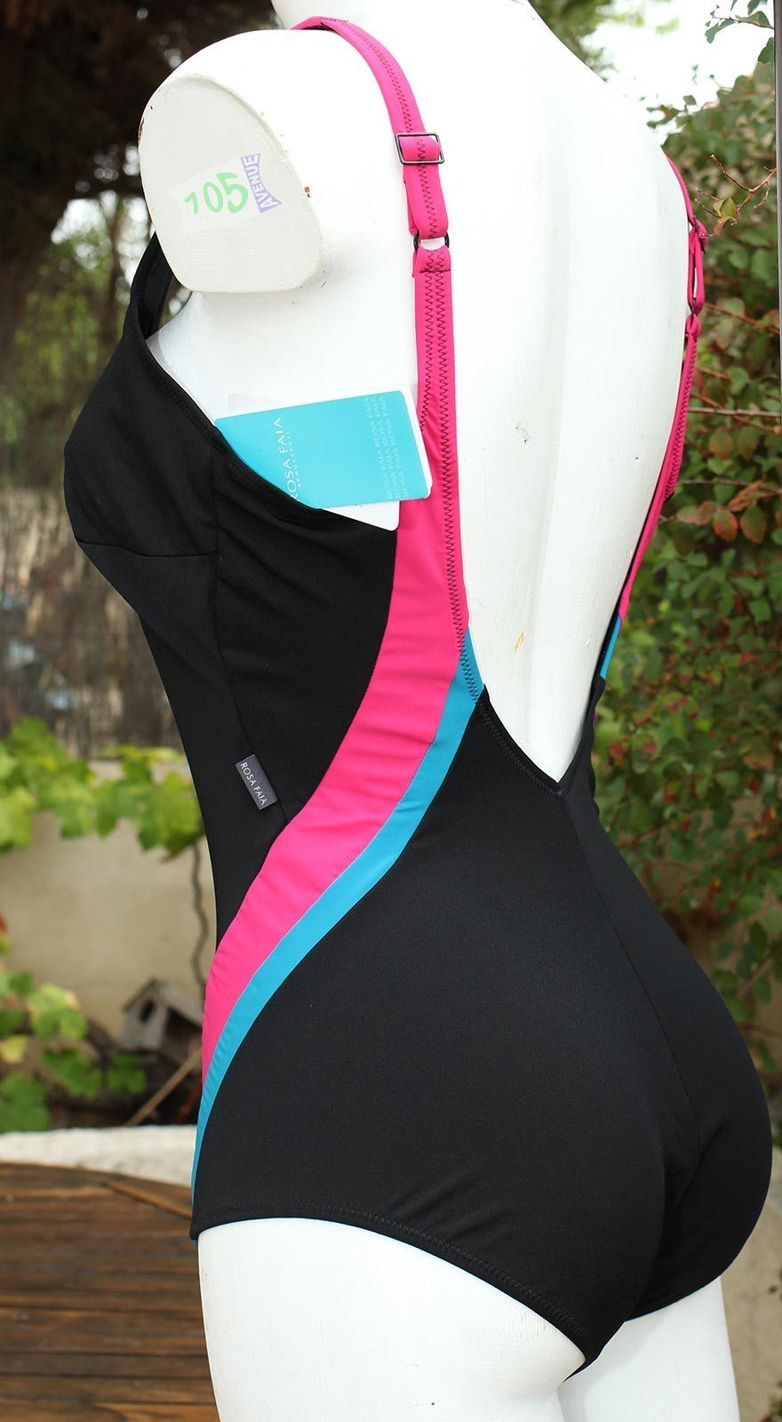 NEUF @ MAILLOT DE BAIN 1 PIECE ROSA FAIA Priska + FR 40E/42E/42F/44D ...