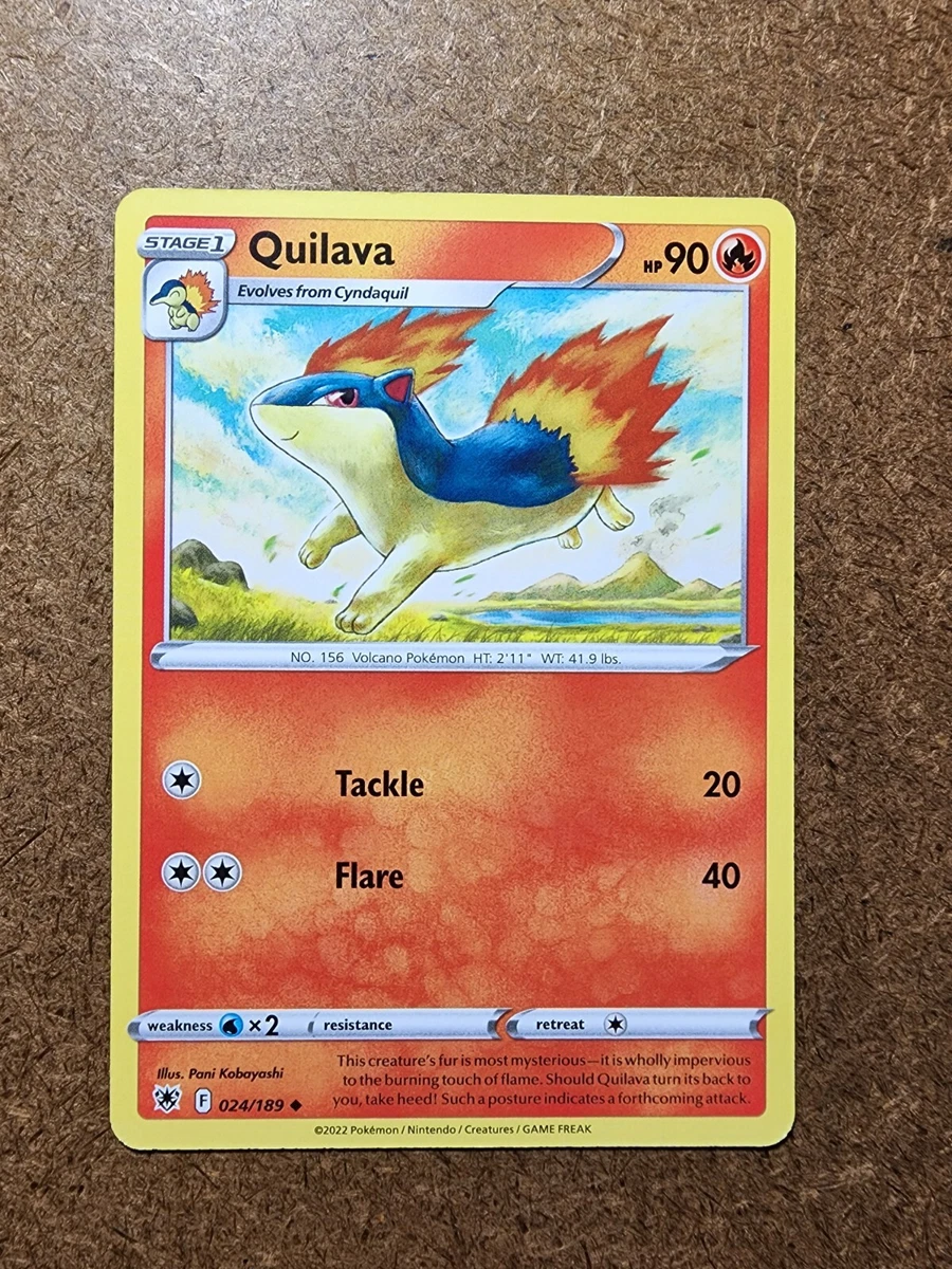 Quilava Card