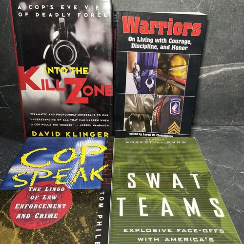 Police Books Lot Of Four Books Cop Law Enforcement Private Study | eBay