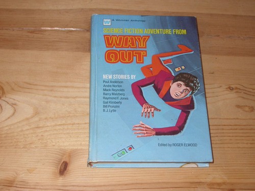 vintage 1973 Whitman book ** Way Out ** SCIENCE FICTION short Stories ...