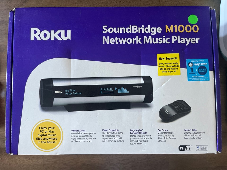 Roku SoundBridge M1000 Network Media Player | eBay