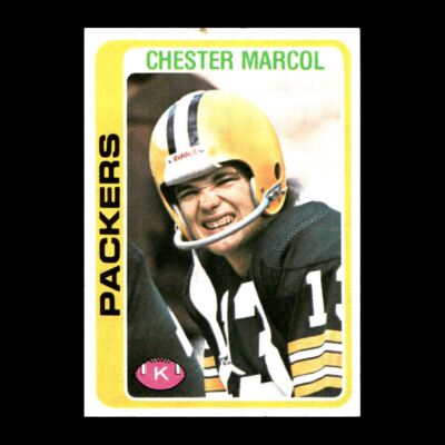 Chester Marcol 1978 Topps Green Bay Packers #271 R308i 4 | eBay
