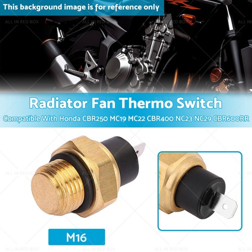 Radiator Fan Thermo Switch Suitable For Honda CBR250 MC19 MC22 CBR400 ...