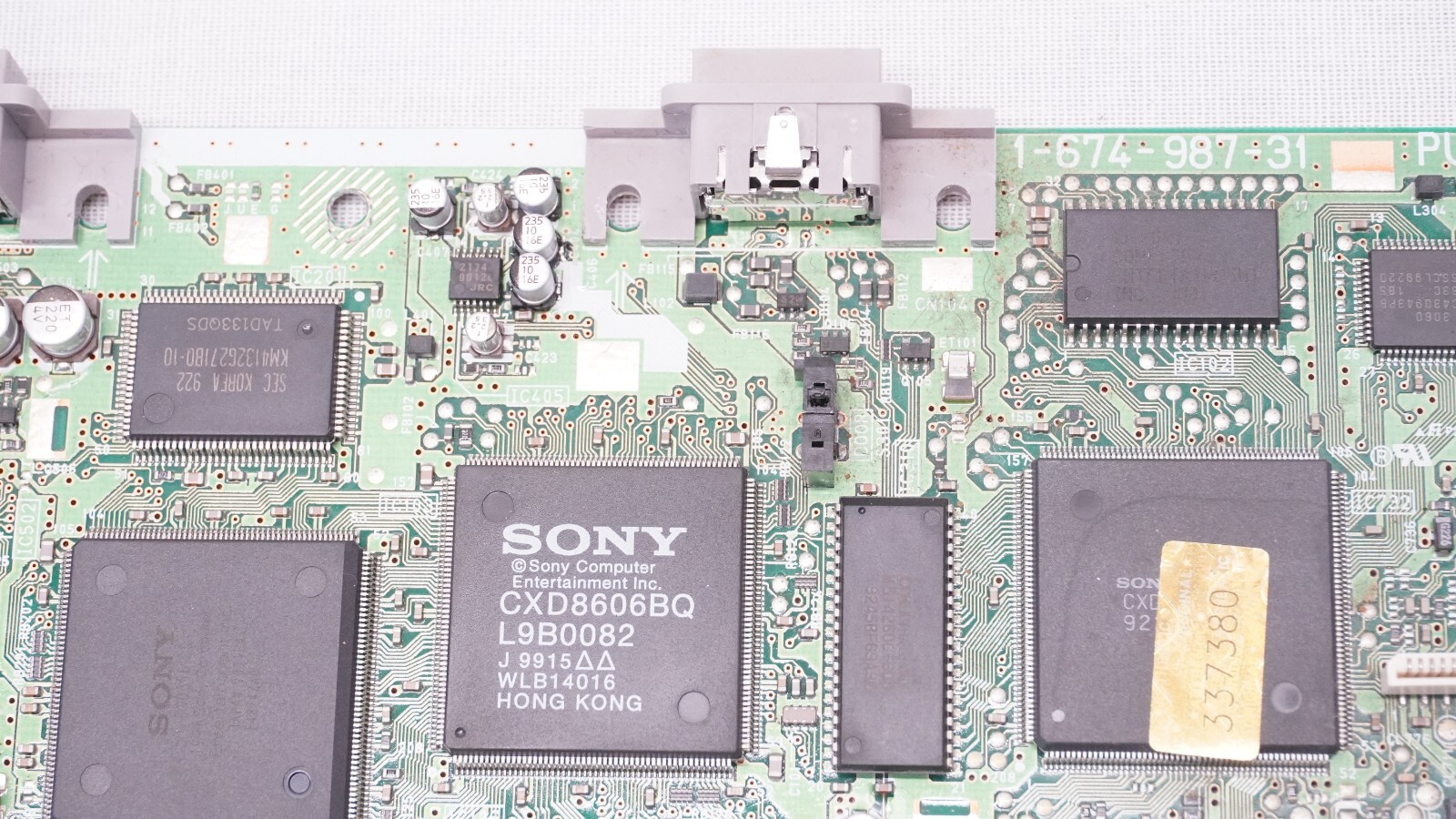 GENUINE PlayStation One PS1 SCPH-9002 MOTHERBOARD 1-664-537-62 PU-18 ...
