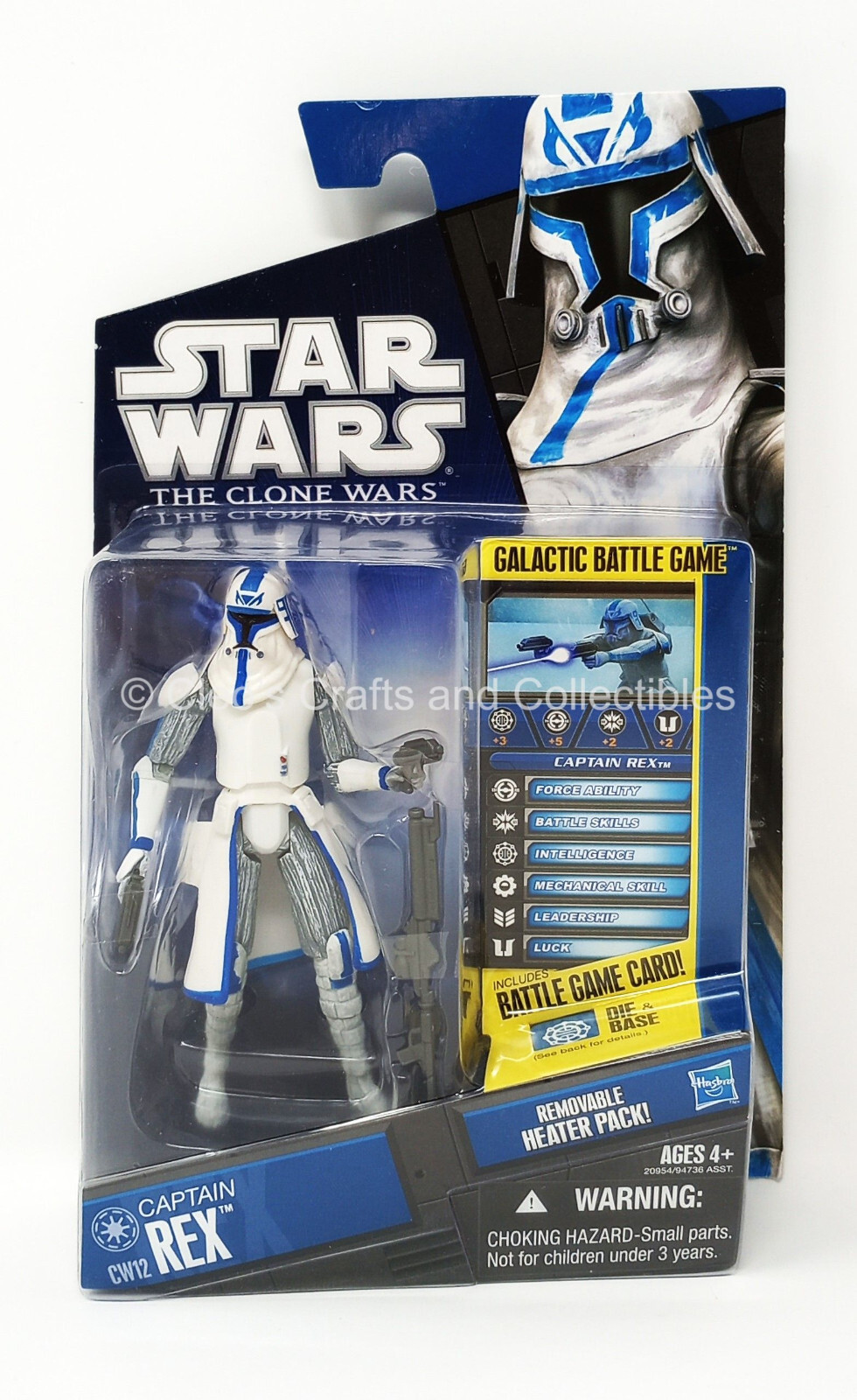 Captain Rex CW12 Cold Weather Gear Star Wars The Clone Wars Collection ...