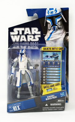 Captain Rex CW12 Cold Weather Gear Star Wars The Clone Wars Collection ...