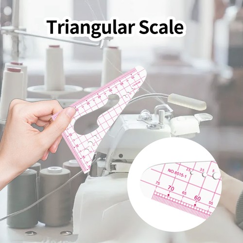 2pcs/set Sewing Template Clear Line Guiding Wide Application Sewing ...