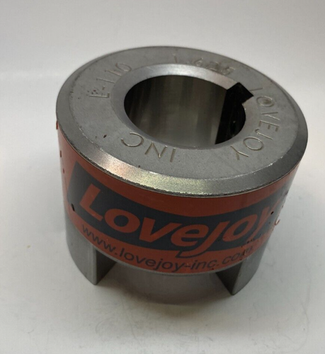 LOVEJOY L-110 Jaw Coupling 1.625" 1-5/8" Bore (with 3/8" Keyway & Set ...