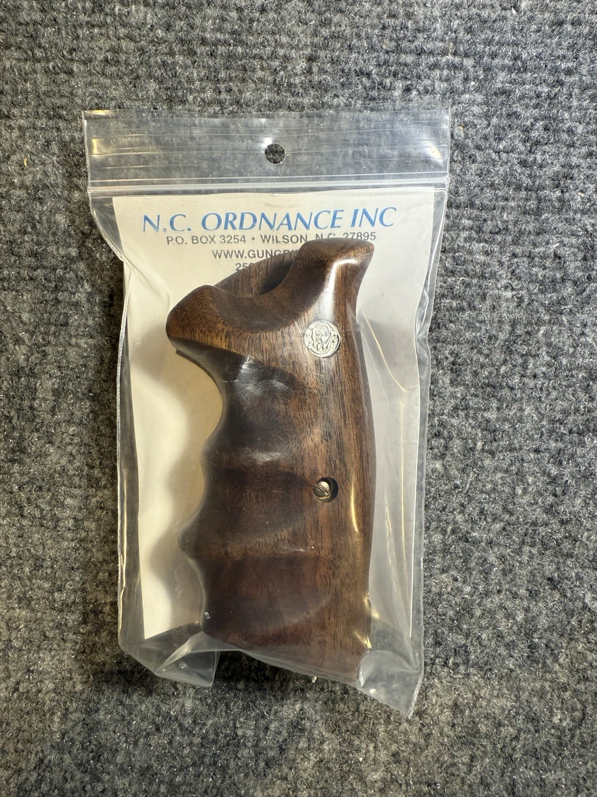 NC Ordnance Walnut Smith & Wesson Wood Grips - Walnut - N Frame | eBay