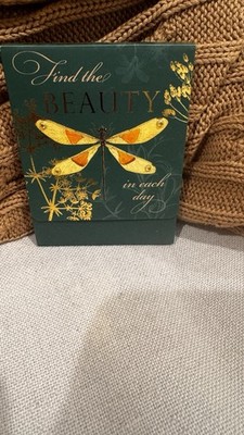 PUNCH STUDIO NOTEPAD MAGNETIC CLOSURE 75 SHEETS DRAGONFLY 59261 NEW | eBay