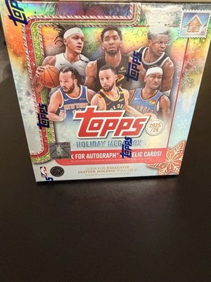 Topps HOLIDAYS Mega Box 2025-2026 NBA | eBay