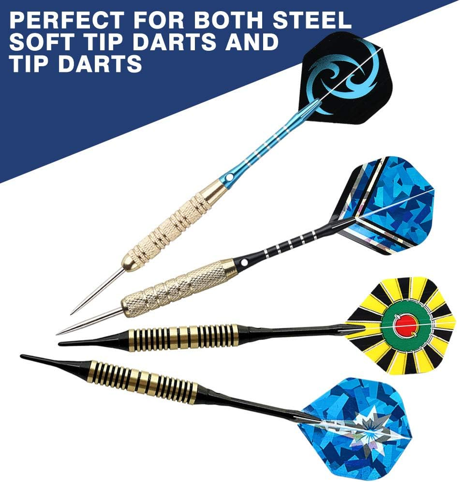 Standard Dart Flights Sets 30 Sets 90 Pcs Durable Dart Accessories ...