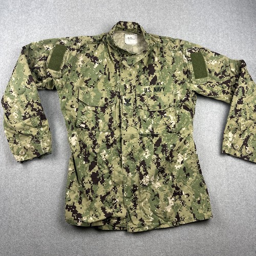 U.S. Navy Blouse Small Long Working Uniform Type III NWU Seals Military ...