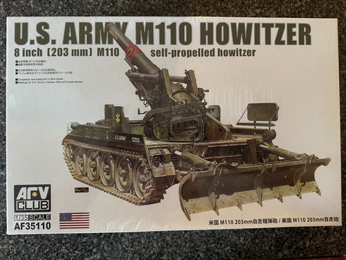 AFV Club 1/35 Scale #AF35110 M110 Self Propelled Howitzer | eBay