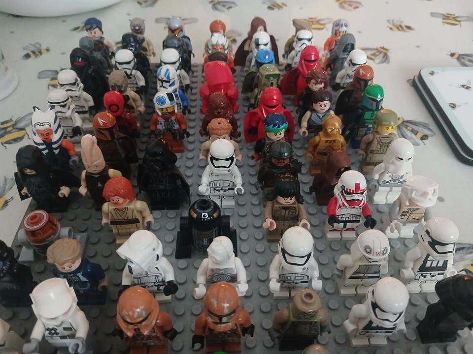 LEGO Star Wars Minifigure Bundle Joblot Contain 106 Figures | eBay UK