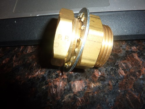 PARKER Brass Anchor Coupling FNPT x FNPT 3/4" Pipe Size 207ACBH-12 for ...