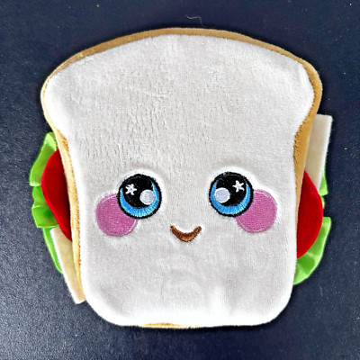 Squeezamals Squishy Sandwich Lovey Plush Toy Soft Food White Bread | eBay