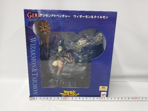 G.E.M. Series Digimon Adventure Wizardmon & Tailmon MegaHouse Figure ...