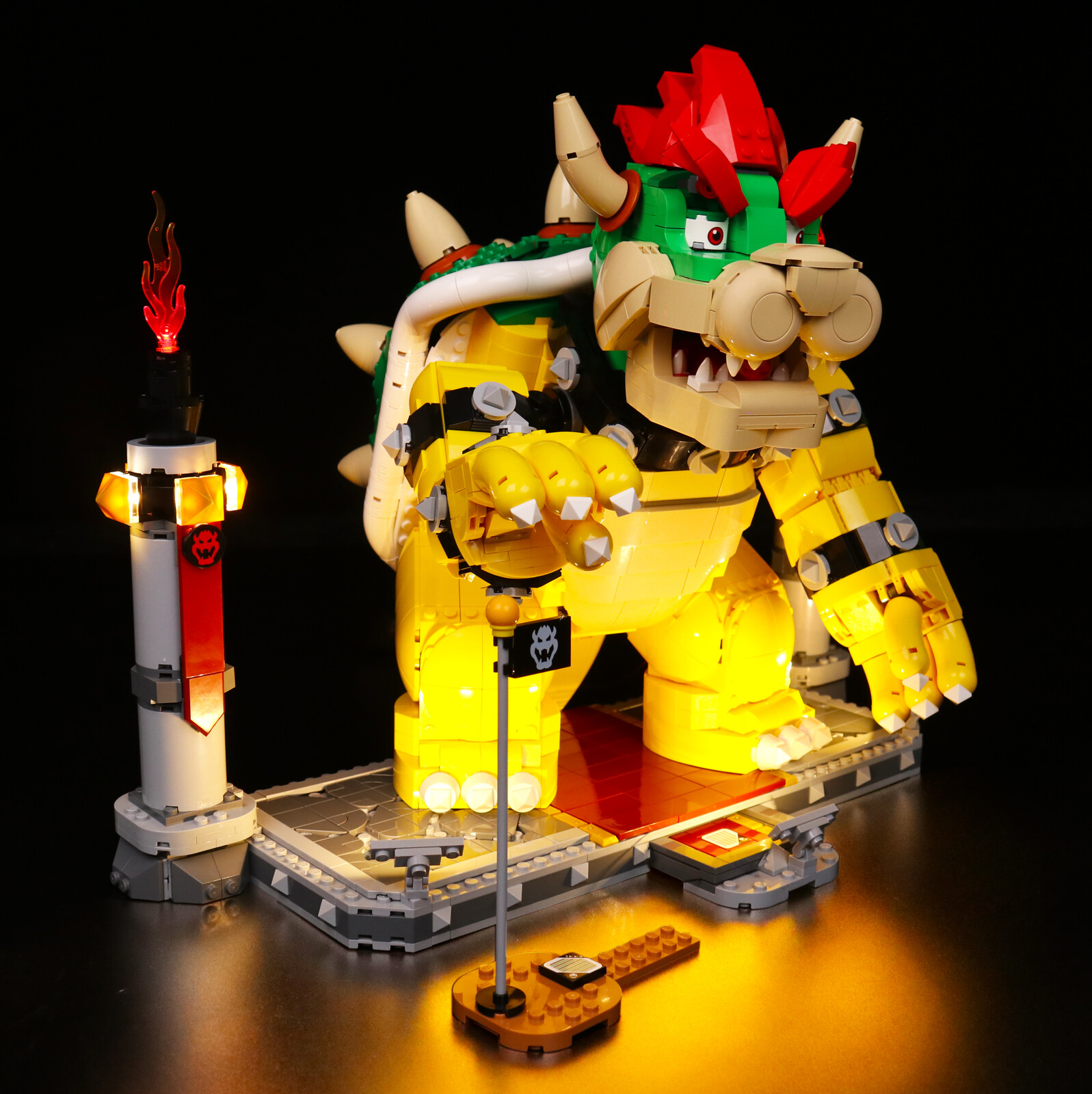 LED Light Kit for Lego 71411 The Mighty Bowser Model Lighting Set ...