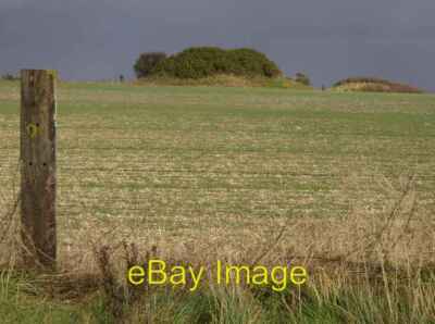 Photo 6x4 Bank barrow tumuli Preston/SY7083 A range of barrows and ...