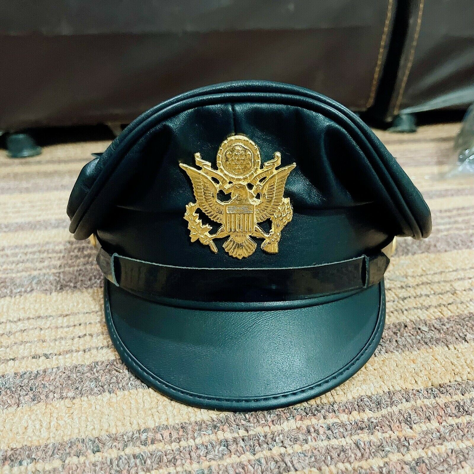 Leather Bike Cap - Soft Real Leather Biker ,Muir Cap us Hat in all ...