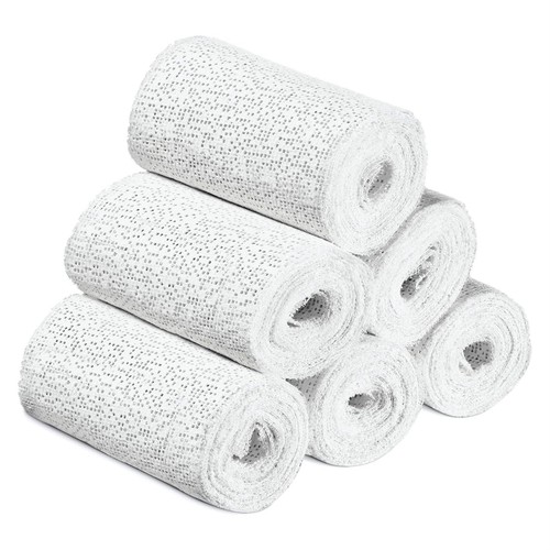 8 inches x 9 feet 2 Rolls Plaster Cloth Gauze for Hobby Crafts Scenery ...