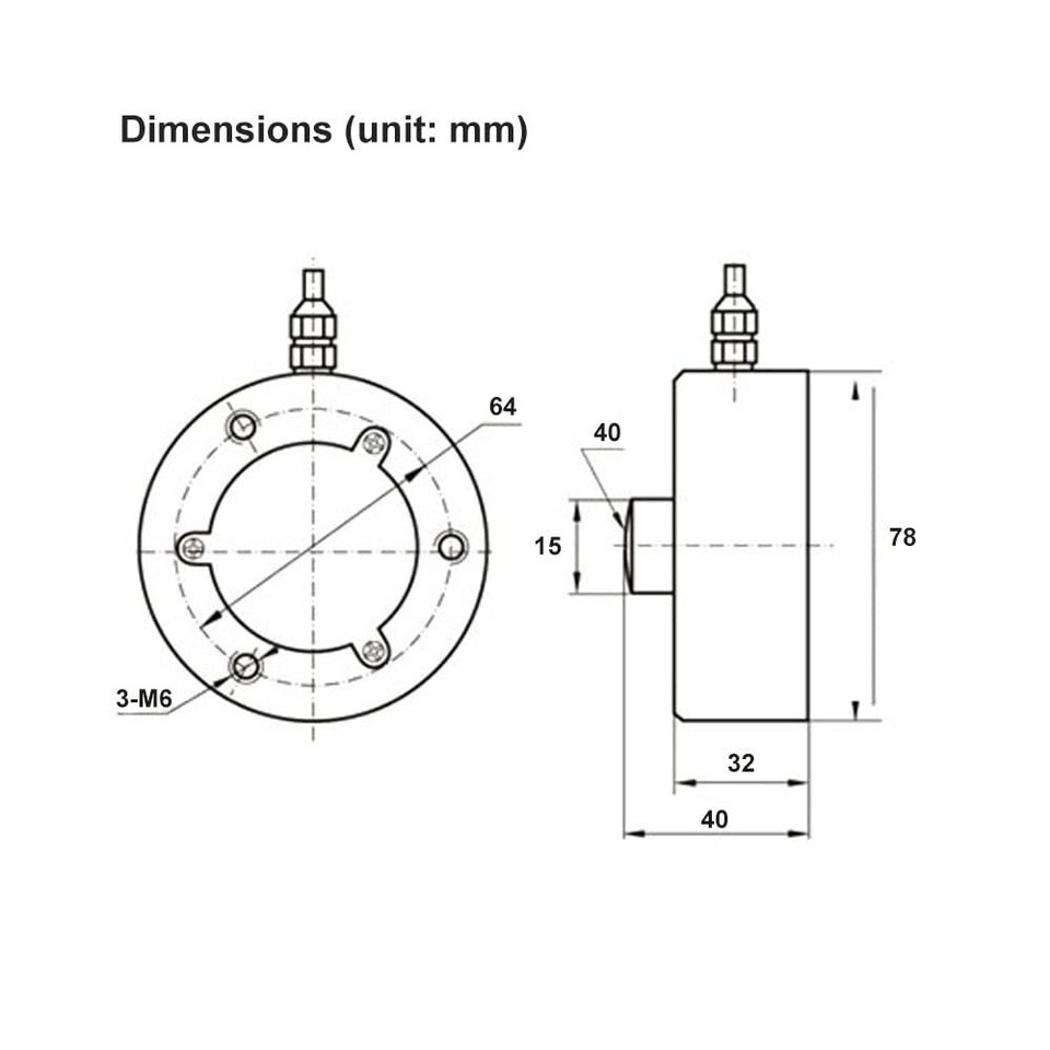 ATO Button Load Cell IP65 Stainless Steel Time Tension Compression ...
