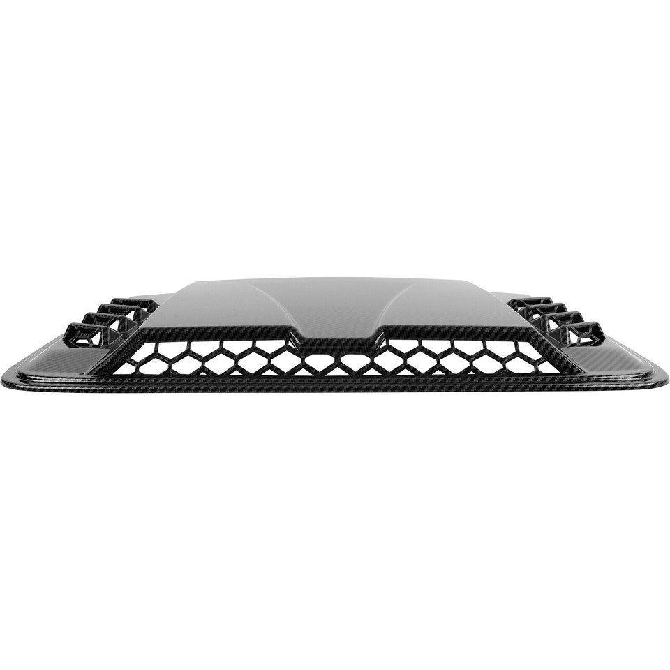 Carbon Air Flow Intake Hood Scoop Vent Bonnet Cover For GMC Sierra 1500 ...