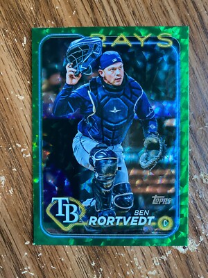 Ben Rortvedt 2024 Topps Update US234 Green Foil 80/499 Rays | eBay