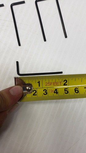 25ct Hex Key L Short 2MM Allen Wrench | eBay