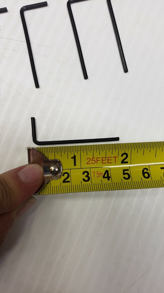 25ct Hex Key L Short 2MM Allen Wrench | eBay