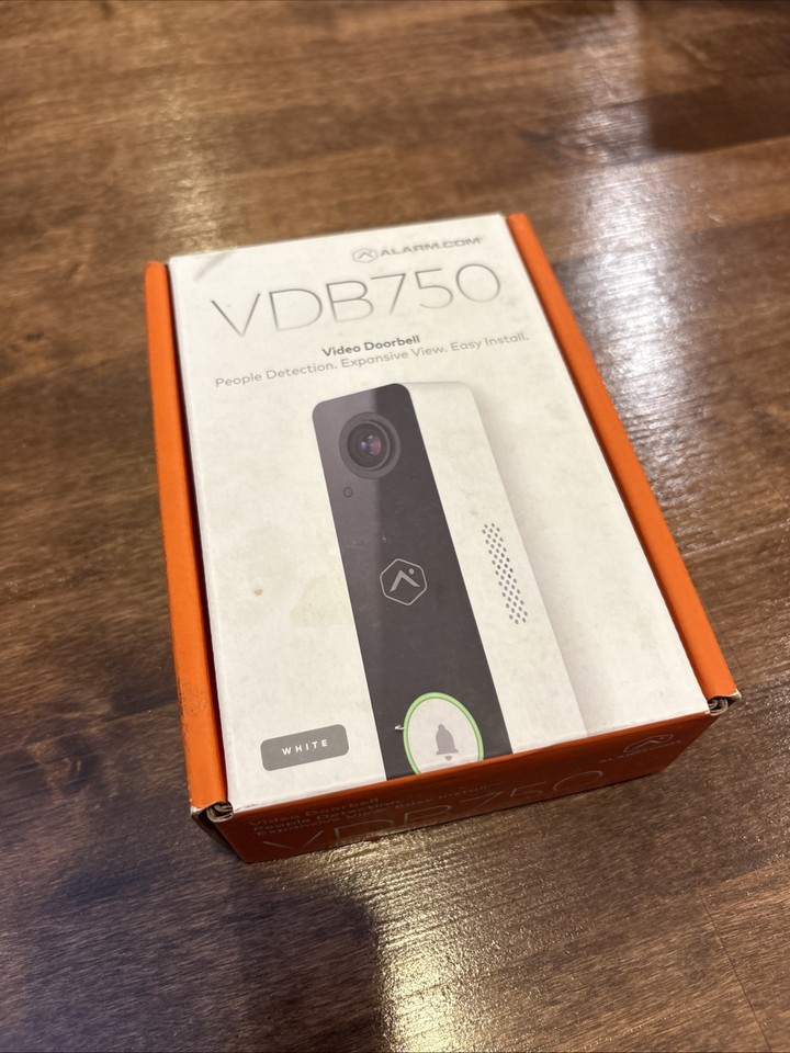 Alarm.com VDB750 Video Doorbell - White (ADC-VDB750) | eBay