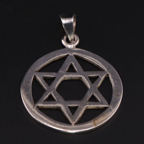 VTG Sterling Silver - MEXICO TAXCO Jewish Star of David Necklace ...
