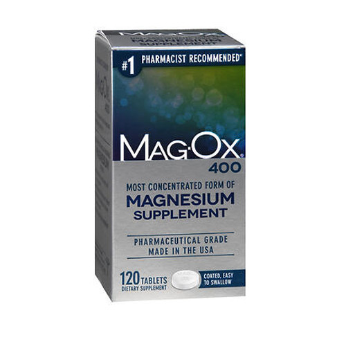 Magox 400 Magnesium Tablets 120 Tabs By Magox 767644005869| eBay