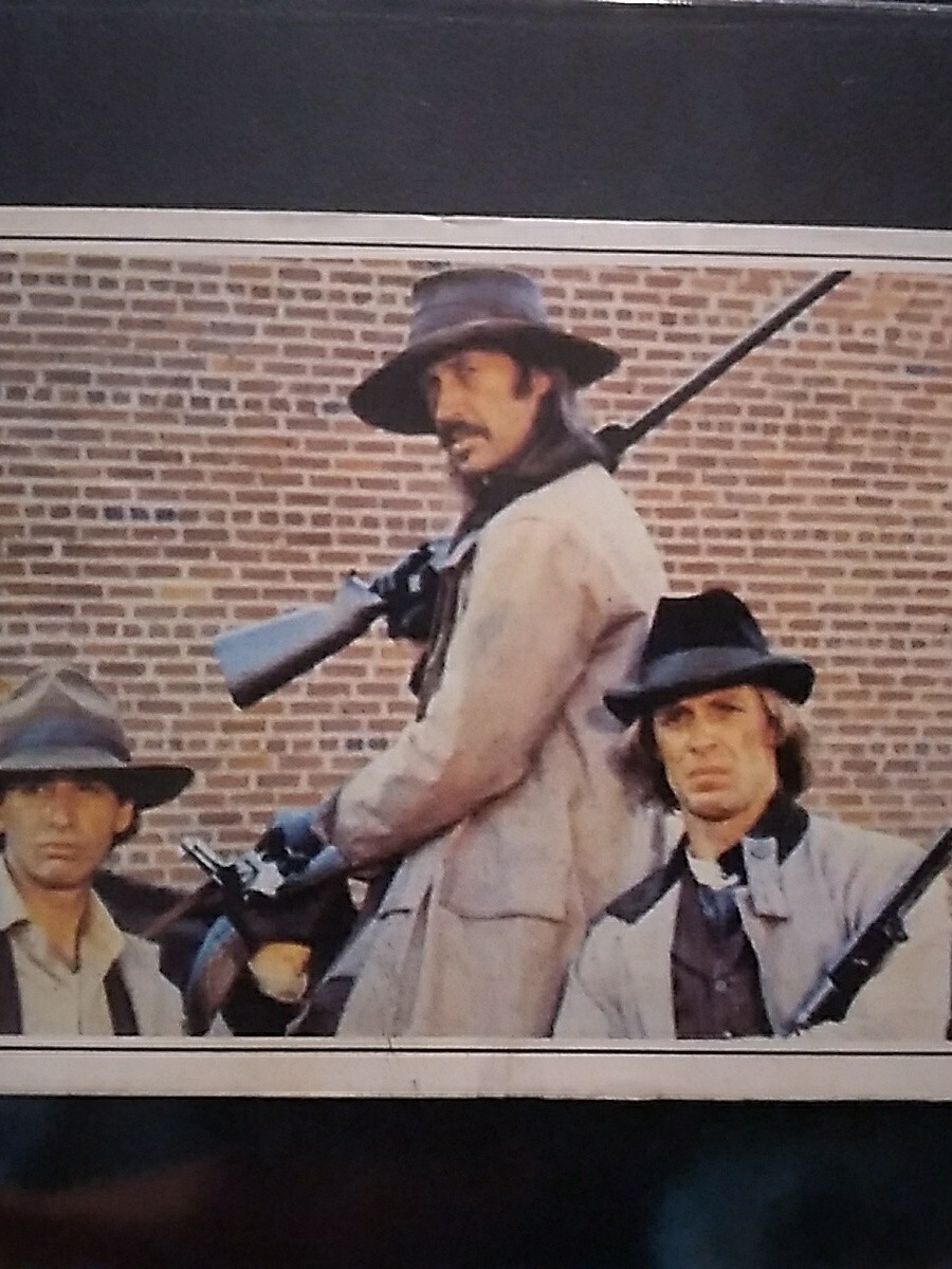 1980 Tele Pop The Long Riders David Carradine Card Ultra Rare Non ...