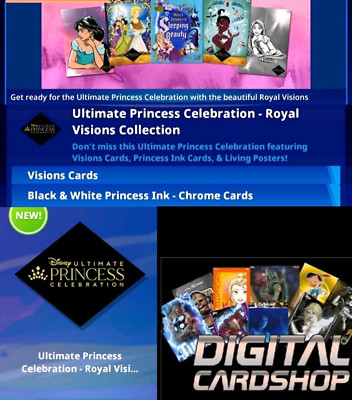 Topps Disney Collect Ultimate Princess Celebration Royal Visions Ink 29 ...