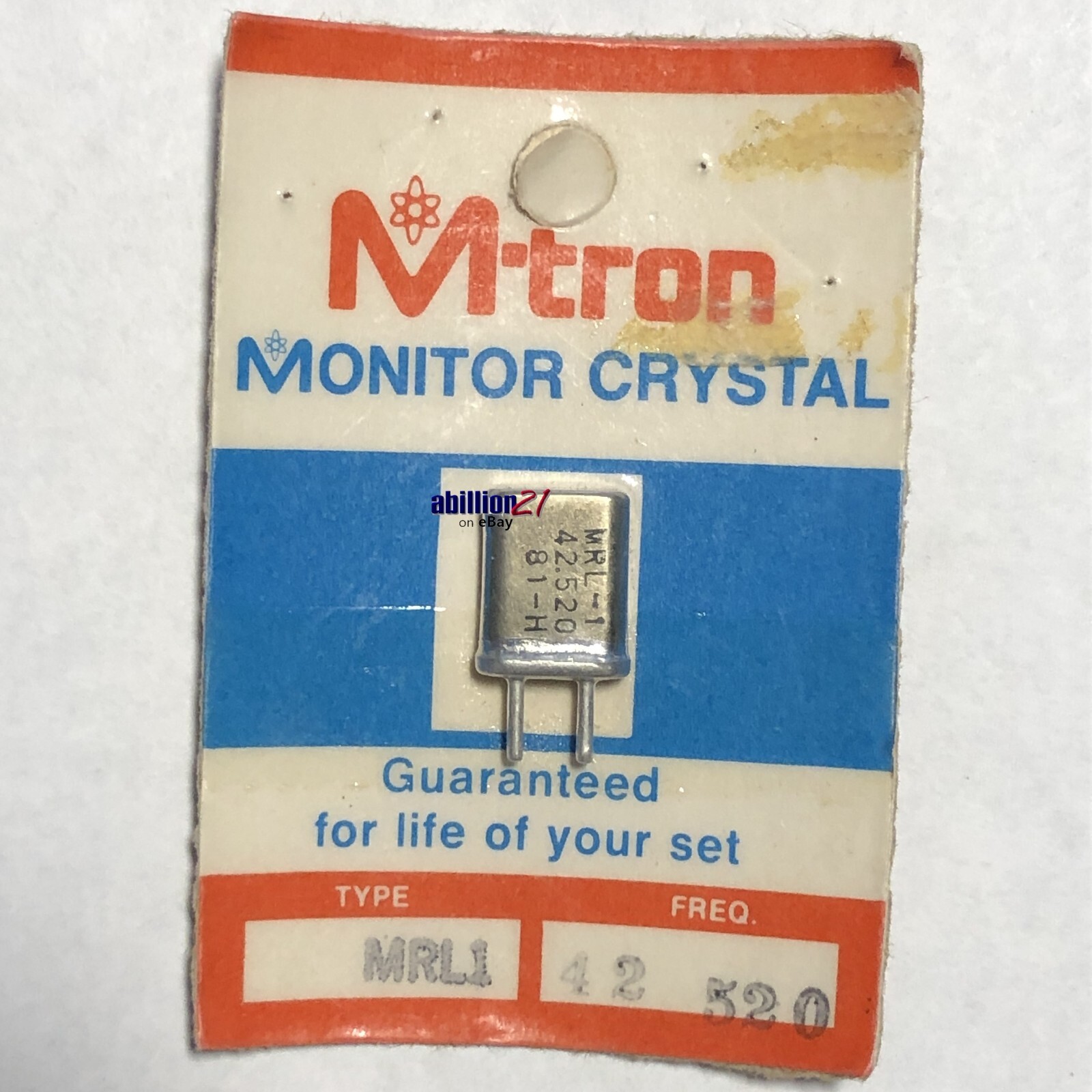 NEW Old Stock MTRON/RCD Scanner Crystal CB Radio Walkie Talkie U-PICK ...